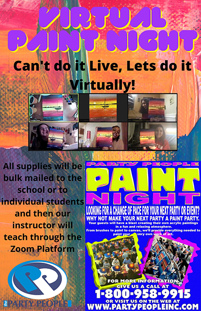 Virtual Paint Party | Party People Inc